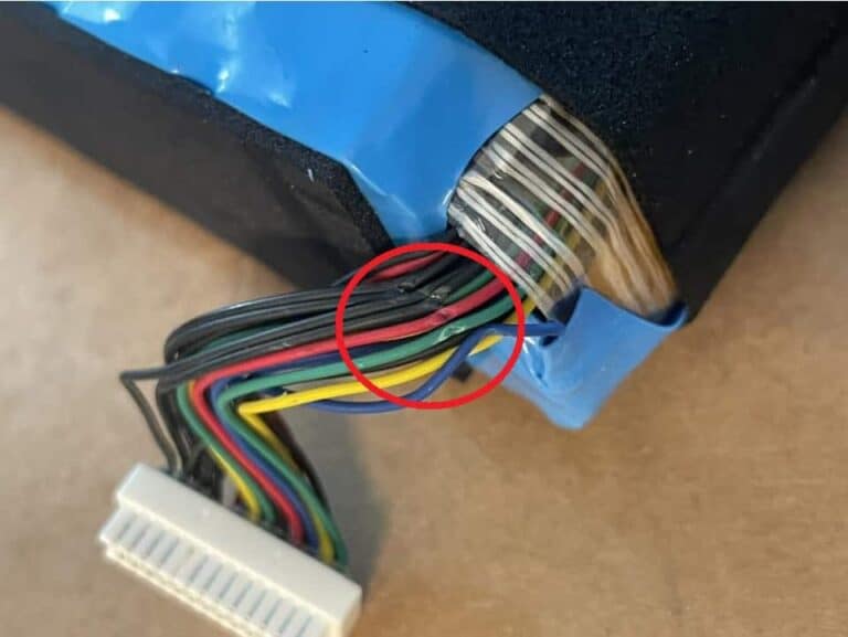 Pint X - Crimped / Pinched Battery Wires