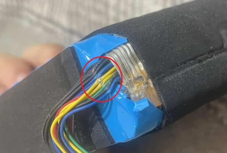 Pint X - Crimped / Pinched Battery Wires