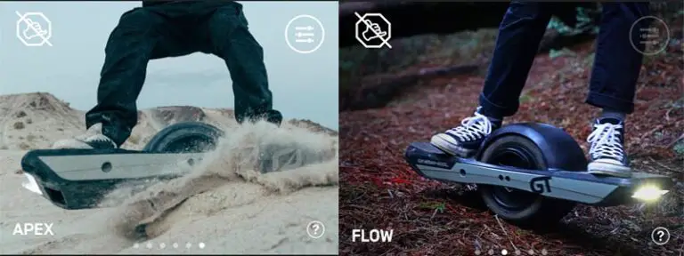 Onewheel Riding Modes - All Digital Shaping Presets
